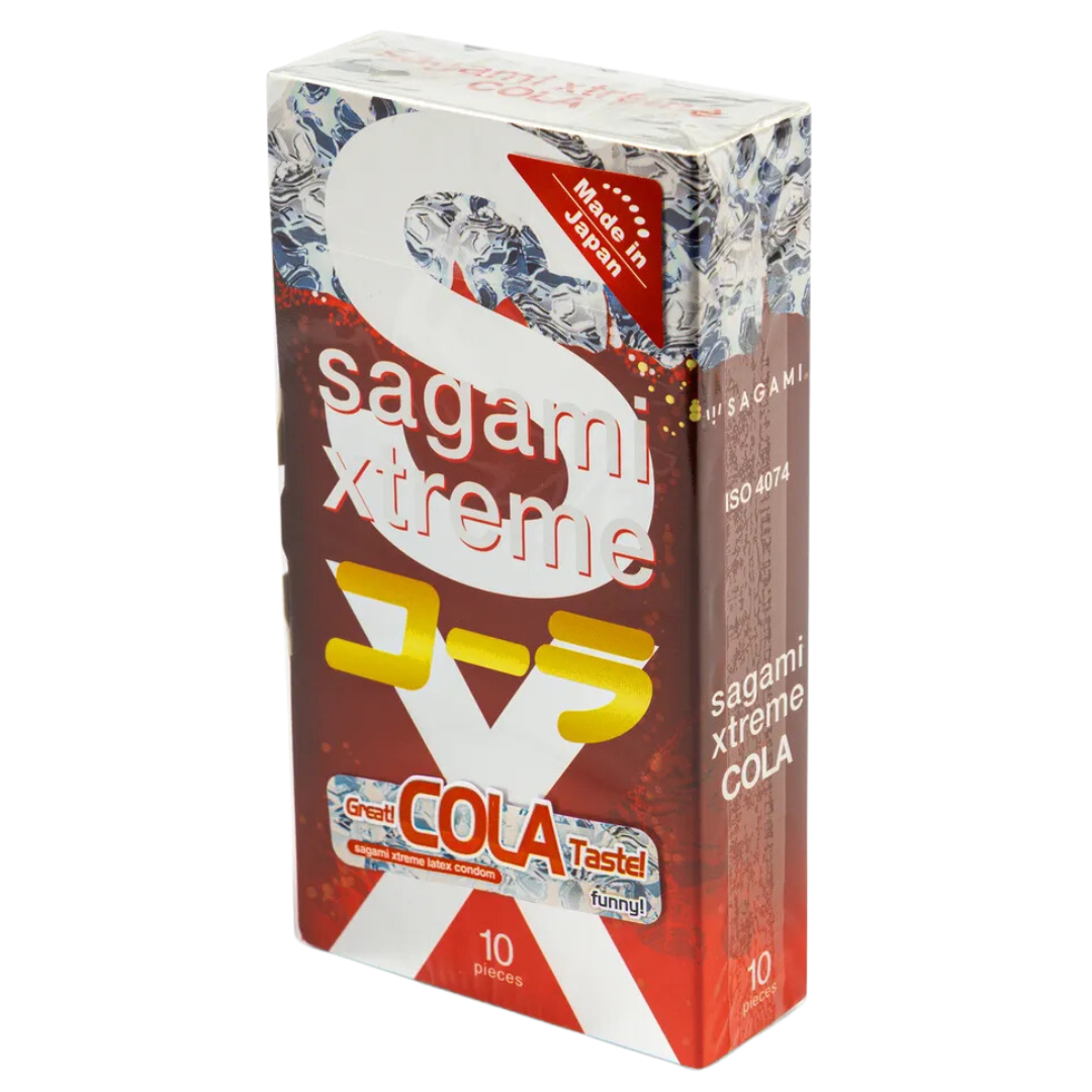 Латексні Sagami Xtreme Cola з ароматом коли 10 шт купити 🤍 Candor Place ...